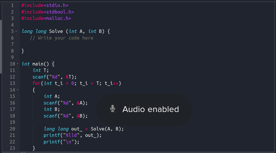 Enable Audio or Video on FaceCode